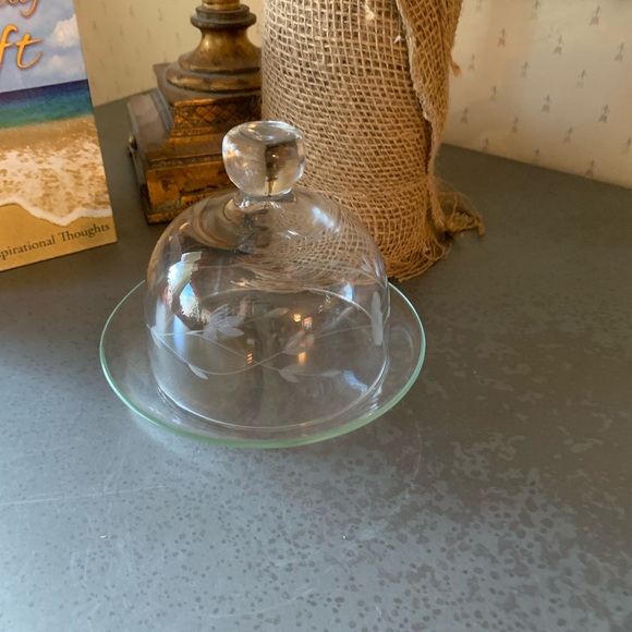 Princess House | Kitchen | Princess House Heritage Etched Crystal Round ...